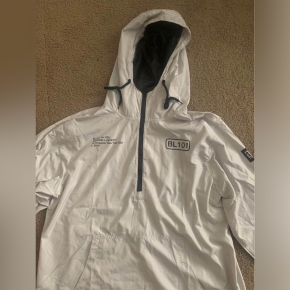 Jackets & Coats | Baseball Ghost Windbreaker Jacket | Poshmark
